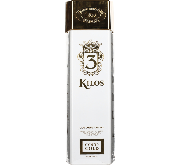 Fles 3 Kilos Coconut Vodka 1LTR | Drankengroothandel Henk Smit ...