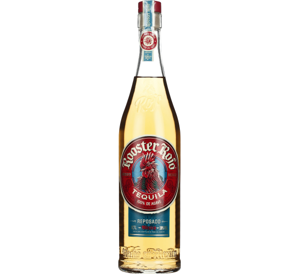Fles Rooster Rojo Tequila Reposado 70CL | Drankengroothandel Henk Smit ...